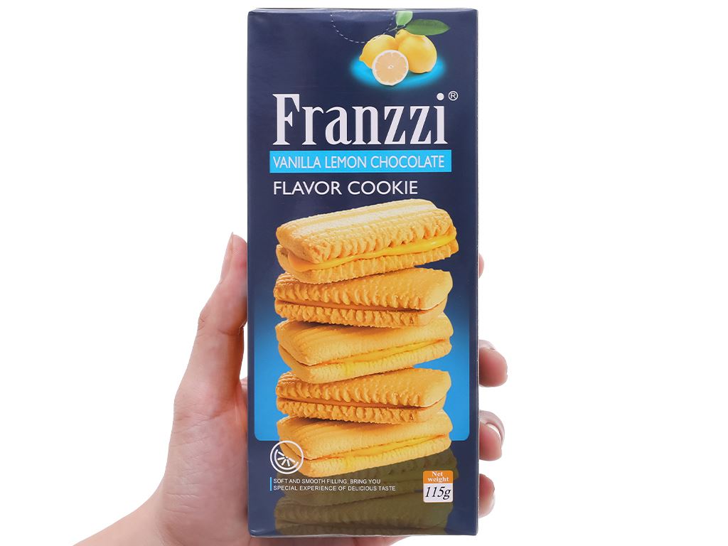 Bánh quy vị sô cô la chanh vani Franzzi 115g ở Bách hóa XANH