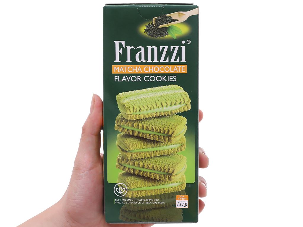 Bánh quy vị sô cô la trà xanh Franzzi 115g ở Bách hóa XANH