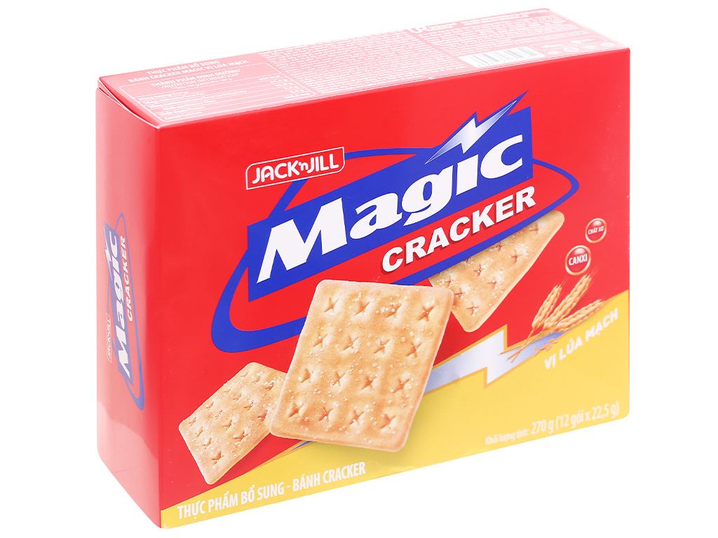 Bánh Magic Cracker hộp 270g Bách hóa XANH
