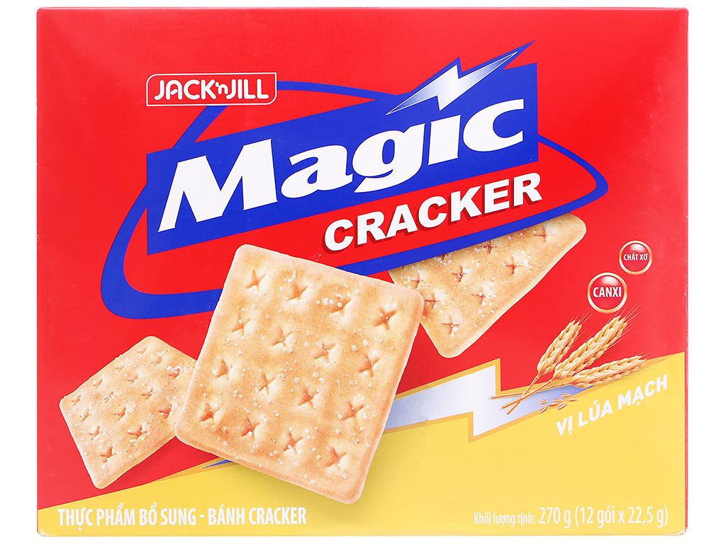 Bánh Magic Cracker hộp 270g Bách hóa XANH