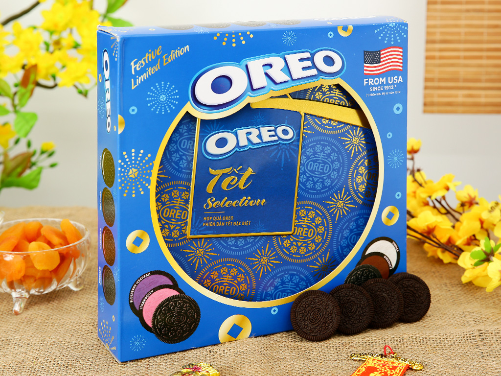Bánh quy thập cẩm Oreo hộp 331.2g tại Bách hóa XANH