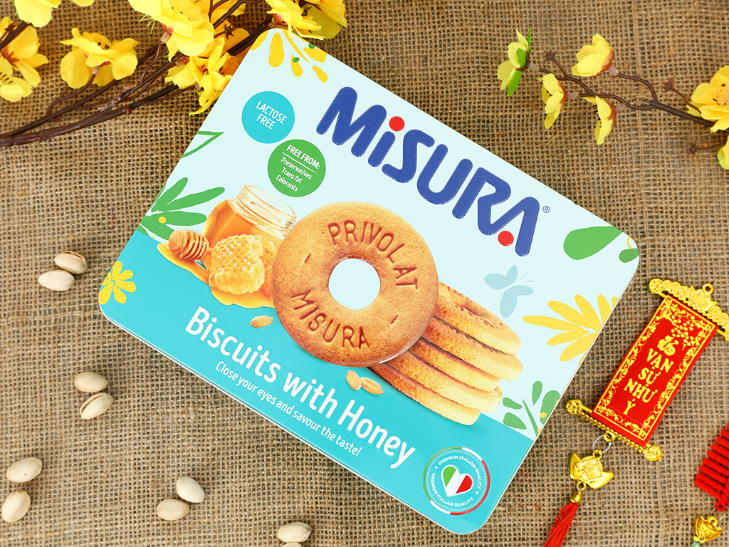Bánh quy mật ong Misura hộp 400g tại Bách hóa XANH