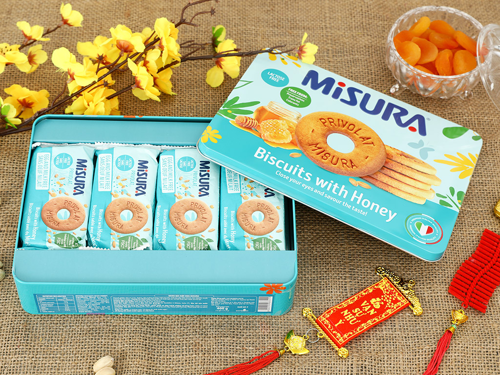 Bánh quy mật ong Misura hộp 400g tại Bách hóa XANH