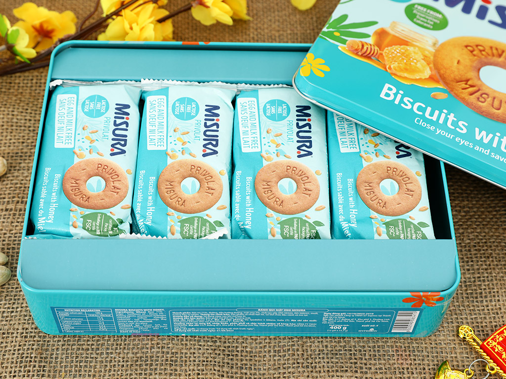 Bánh quy mật ong Misura hộp 400g tại Bách hóa XANH