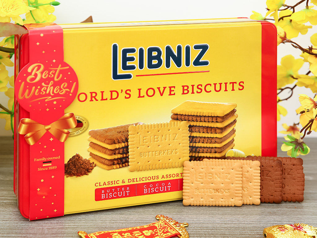 Bánh quy Leibniz World Love Biscuits 600g tại Bách hóa XANH