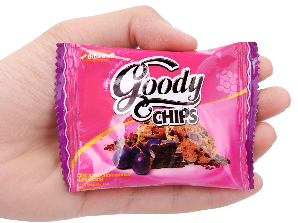 Bánh quy Goody Chips 12 gói x 12g giá tốt tại Bách hoá XANH