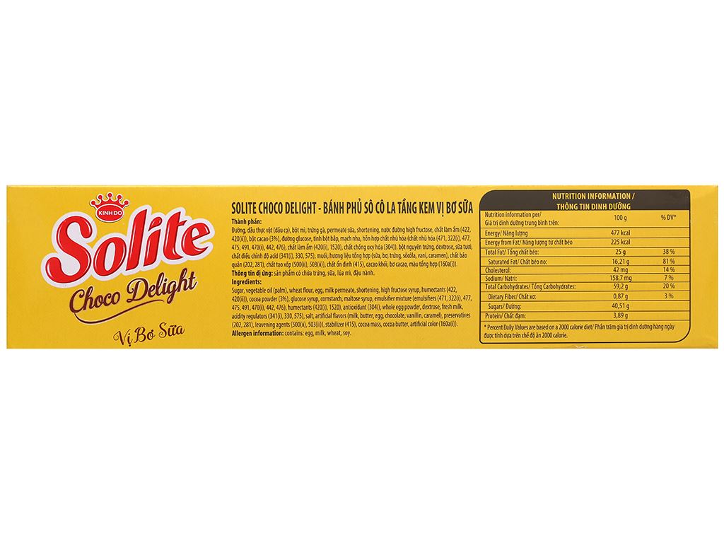 Bánh phủ socola bơ sữa 14 cáix20g giá tốt tại Bách hoá XANH