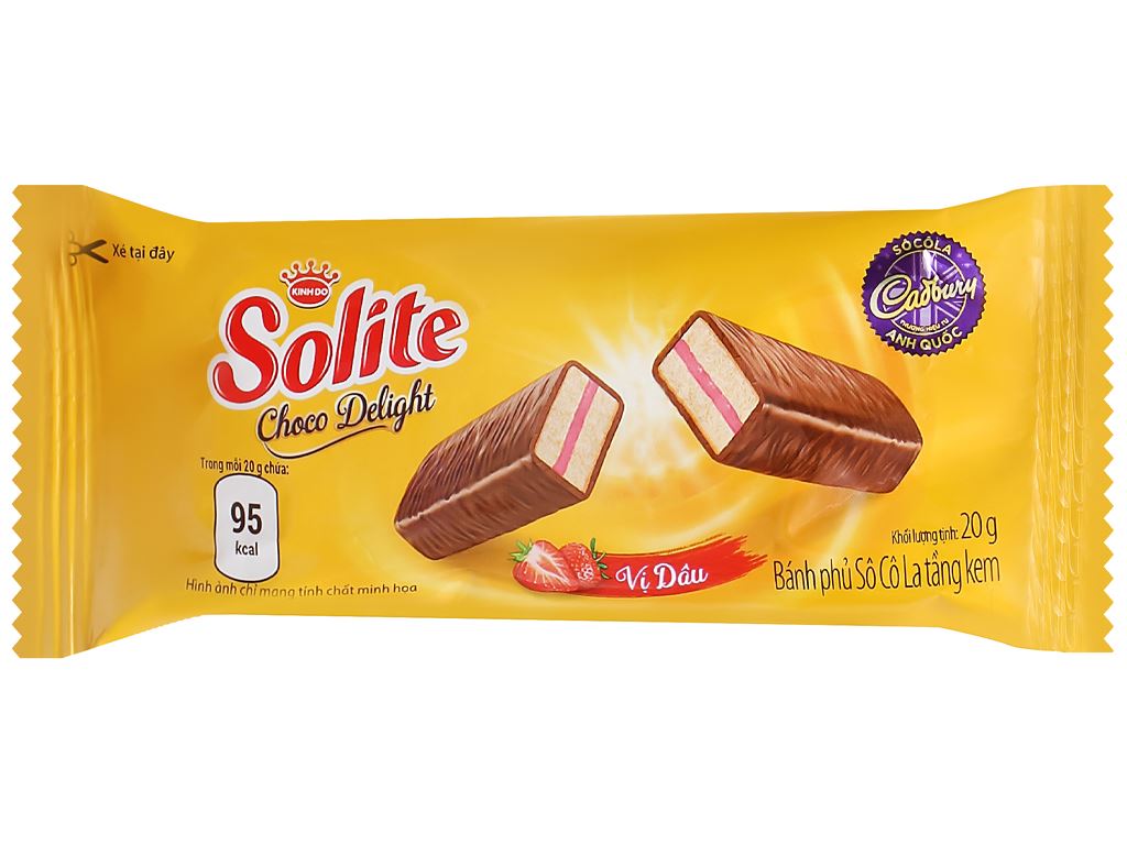 Bánh phủ socola dâu 14 cáix20g giá tốt tại Bách hoá XANH