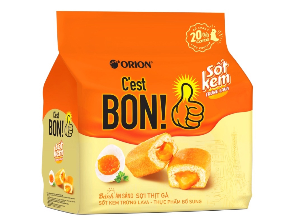 Bánh sợi thịt gà kem trứng C'est Bon 101.5g Bách Hóa XANH