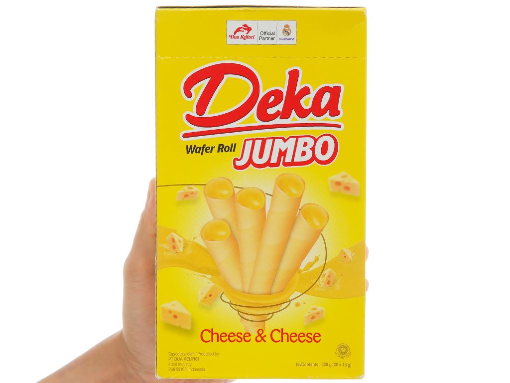 Bánh quế nhân phô mai Deka 320g giá tốt tại Bách hoá XANH