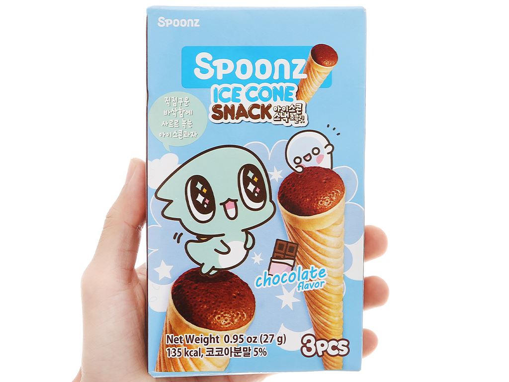 Bánh xốp socola Spoonz 3 gói x 9g giá tốt tại Bách hoá XANH