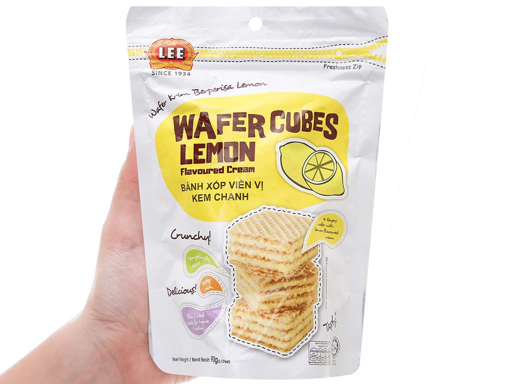 Bánh xốp kem chanh Lee Biscuits gói 90g tại Bách hoá XANH