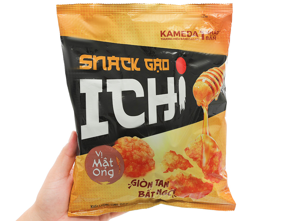 Bánh gạo mật ong Ichi Snack gói 150g tại Bách hóa XANH