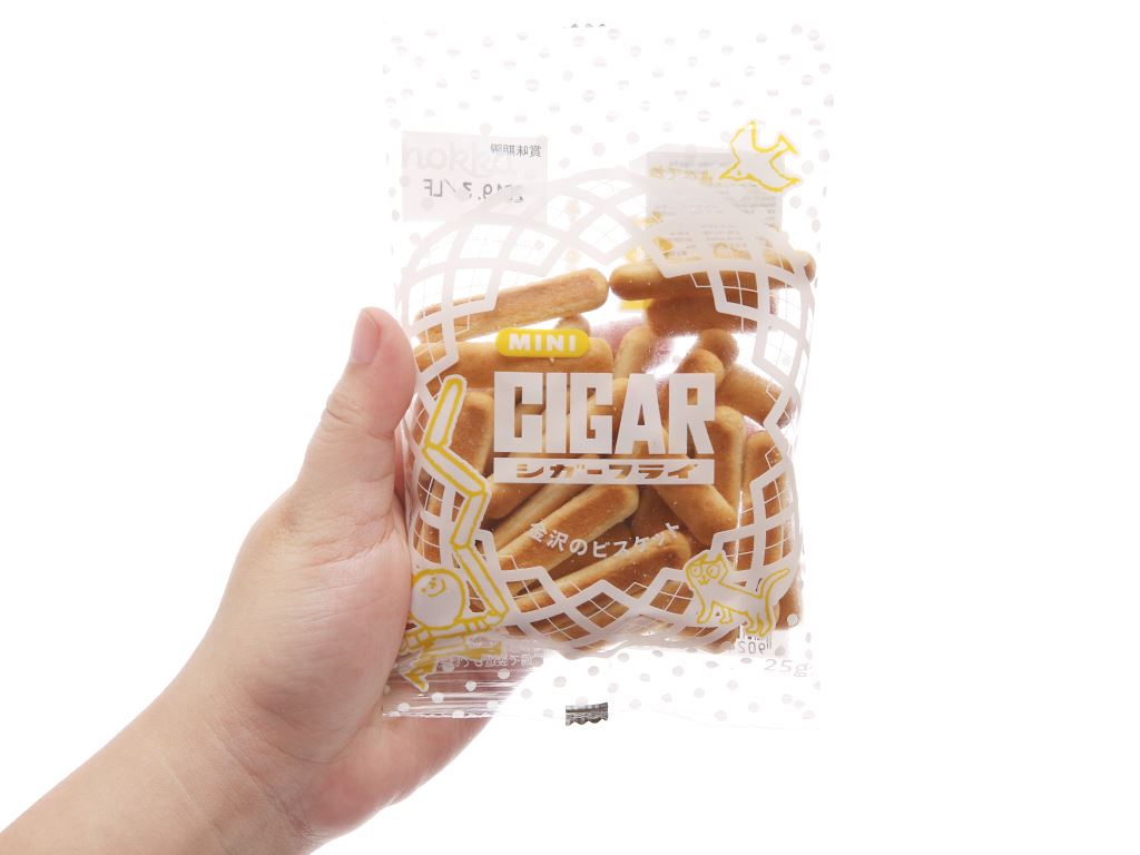 Bánh que chiên Hokka Cigar Fry 25g giá tốt tại Bách hoá XANH