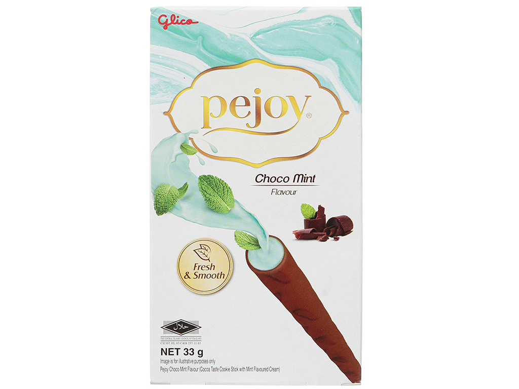 Bánh que Glico Pejoy kem socola bạc hà 33g Bách hoá XANH