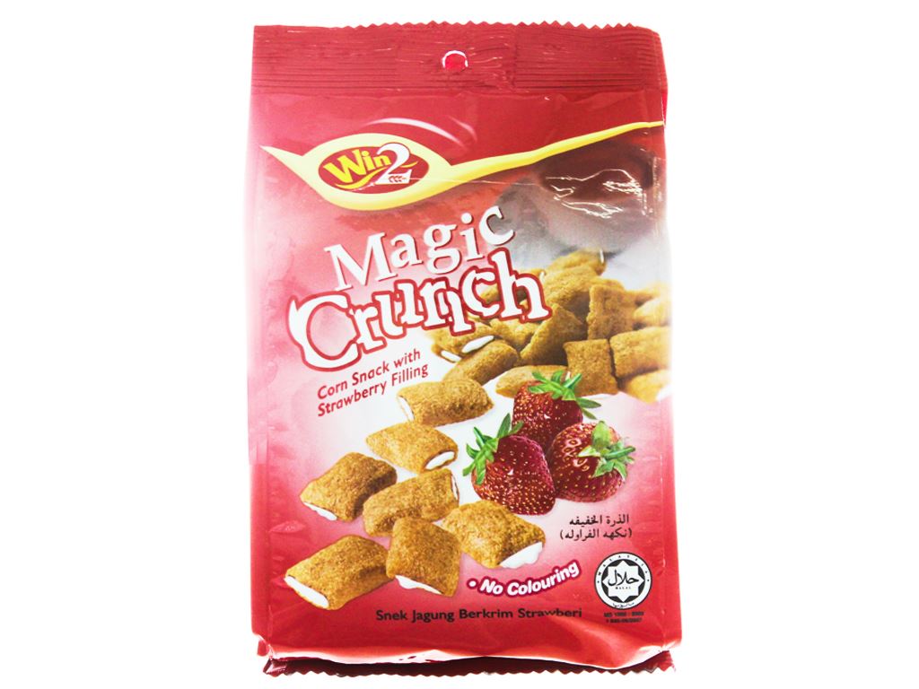 Snack bắp nhân kem dâu Win 2 70g giá tốt tại Bách hoá XANH