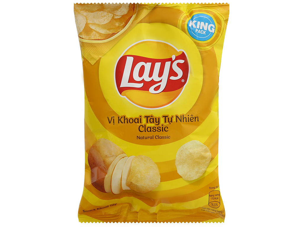 Snack khoai tây Classic Lay's 53g giá tốt tại Bách hoá XANH