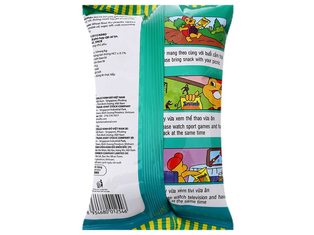 Bánh snack vị cua Sachi gói 14g giá tốt tại Bách hoá XANH