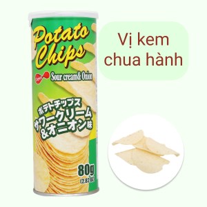 Snack khoai kem chua hành Peke 80g giá tốt tại Bách hoá XANH