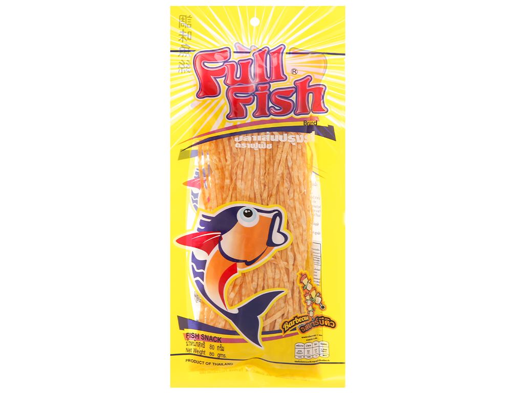 Snack Cá Full Fish vị BBQ gói 80g giá tốt tại Bách hoá XANH