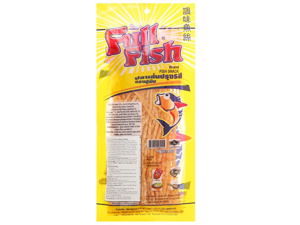Snack Cá Full Fish vị BBQ gói 80g giá tốt tại Bách hoá XANH