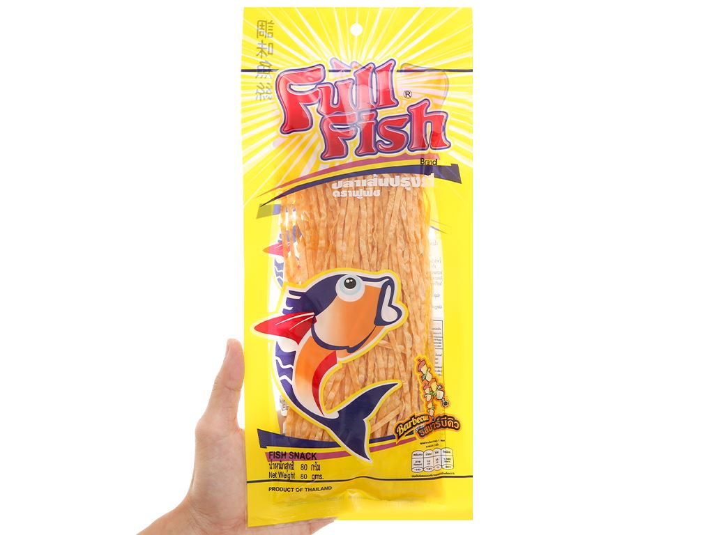 Snack Cá Full Fish vị BBQ gói 80g giá tốt tại Bách hoá XANH