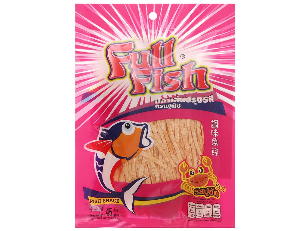 Snack Cá Full Fish vị cua gói 45g giá tốt tại Bách hoá XANH