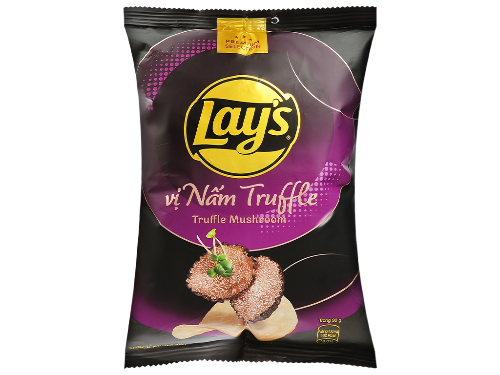 Snack khoai tây nấm truffle Lay's gói 45g tại Bách hóa XANH