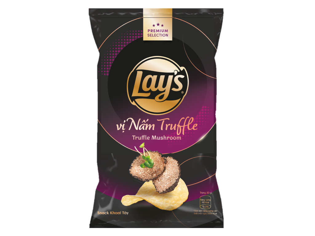Snack khoai tây nấm truffle Lay's gói 45g tại Bách hóa XANH