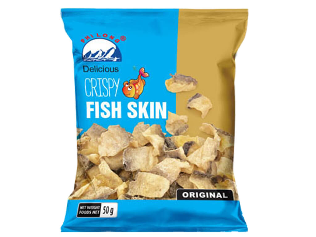 Snack da cá vị tự nhiên Phi Long gói 50g tại Bách Hóa XANH