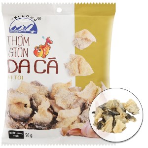 Snack da cá vị tỏi Phi Long gói 50g tại Bách hóa XANH