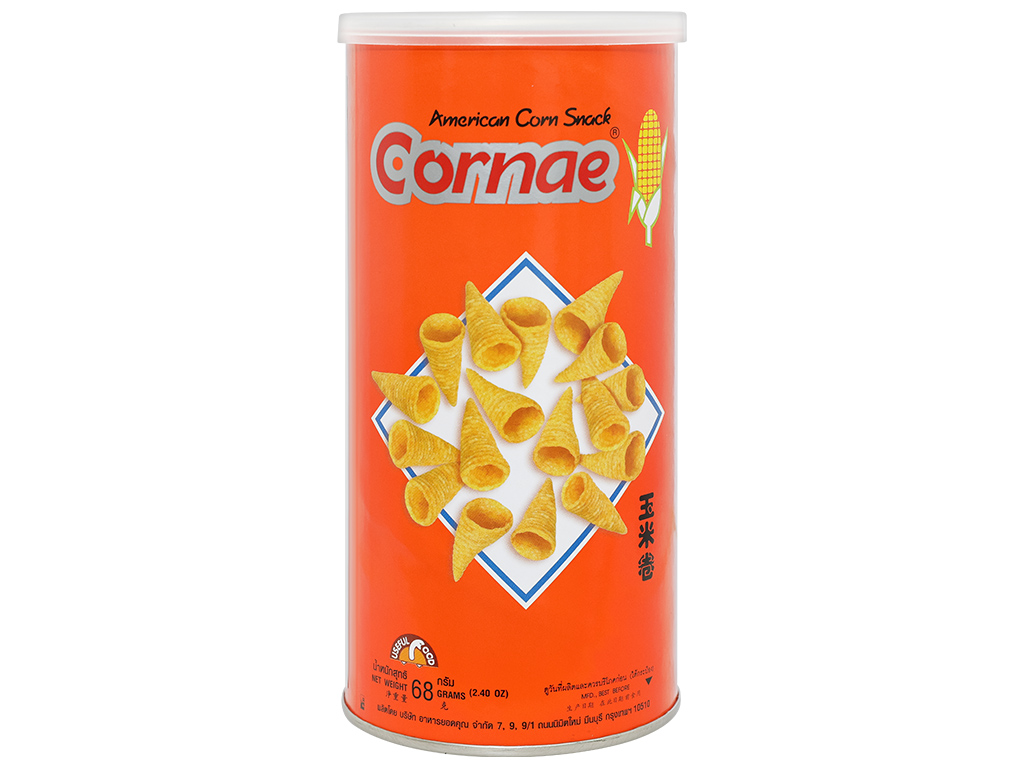 Snack bắp Mỹ vị truyền thống Cornae 68g tại Bách hóa XANH
