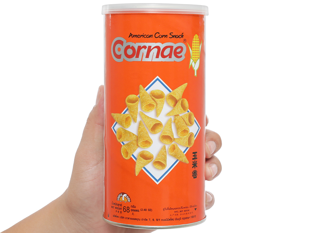 Snack bắp Mỹ vị truyền thống Cornae 68g tại Bách hóa XANH