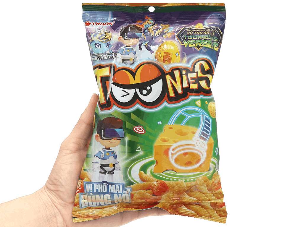Snack Toonies vị phô mai gói 35g giá tốt tại Bách hoá XANH