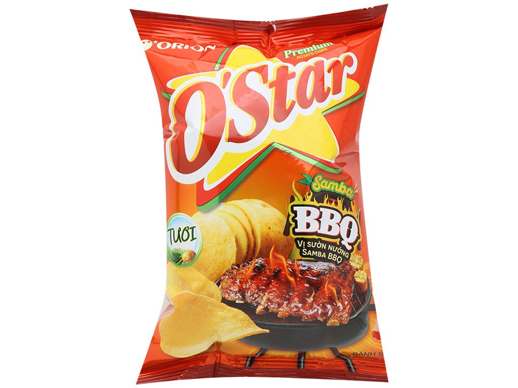 Snack khoai tây vị sườn O'Star 48g giá tốt tại Bách hoá XANH
