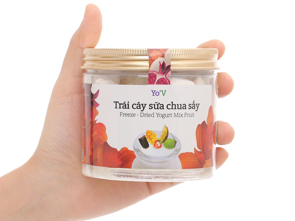 Sữa chua sấy trái cây Yo'V hũ 60g giá tốt tại Bách hoá XANH
