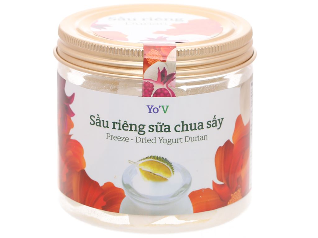 Sữa chua sấy vị sầu riêng Yo'V 60g giá tốt tại Bách hoá XANH