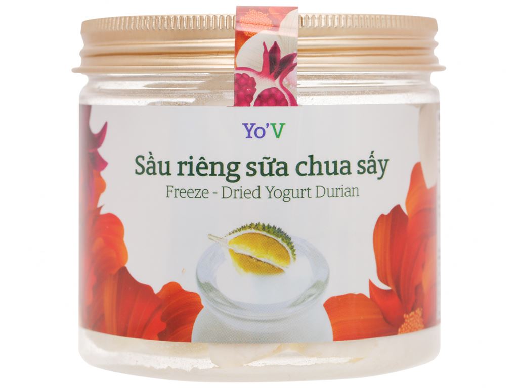 Sữa chua sấy vị sầu riêng Yo'V 60g giá tốt tại Bách hoá XANH