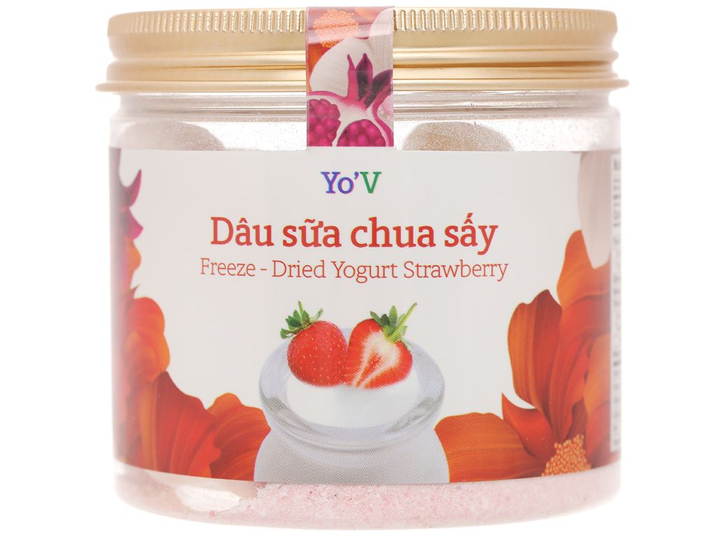 Sữa chua sấy dẻo vị dâu Yo'V 60g giá tốt tại Bách hoá XANH