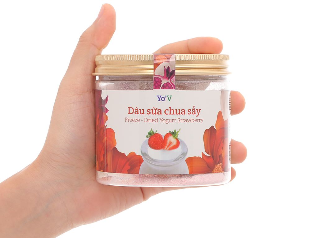 Sữa chua sấy dẻo vị dâu Yo'V 60g giá tốt tại Bách hoá XANH