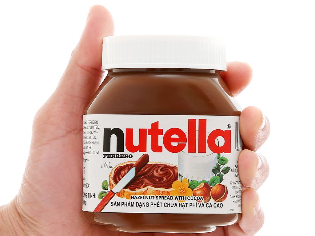 Mứt hạt phỉ và cacao Nutella 200g giá tốt tại Bách hoá XANH