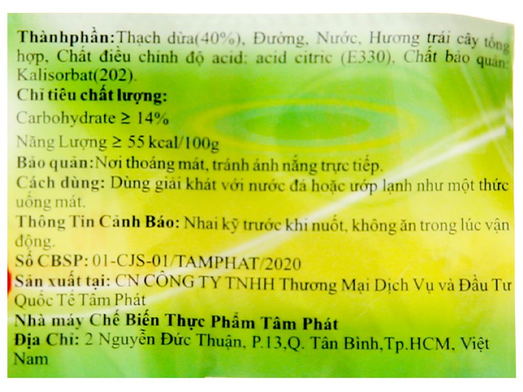 Thạch dừa thơm mát Titsi túi 1kg giá tốt tại Bách hoá XANH