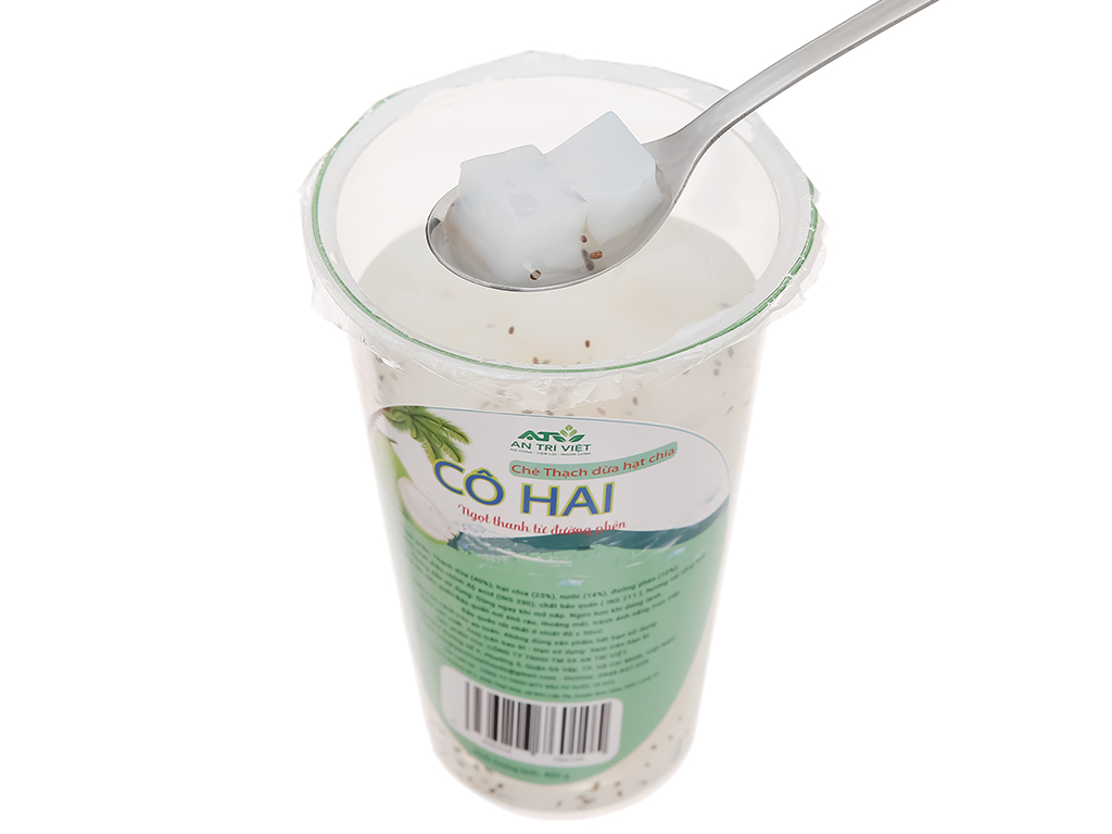Chè thạch dừa hạt chia An Trí Việt ly 400g tại Bách hóa XANH