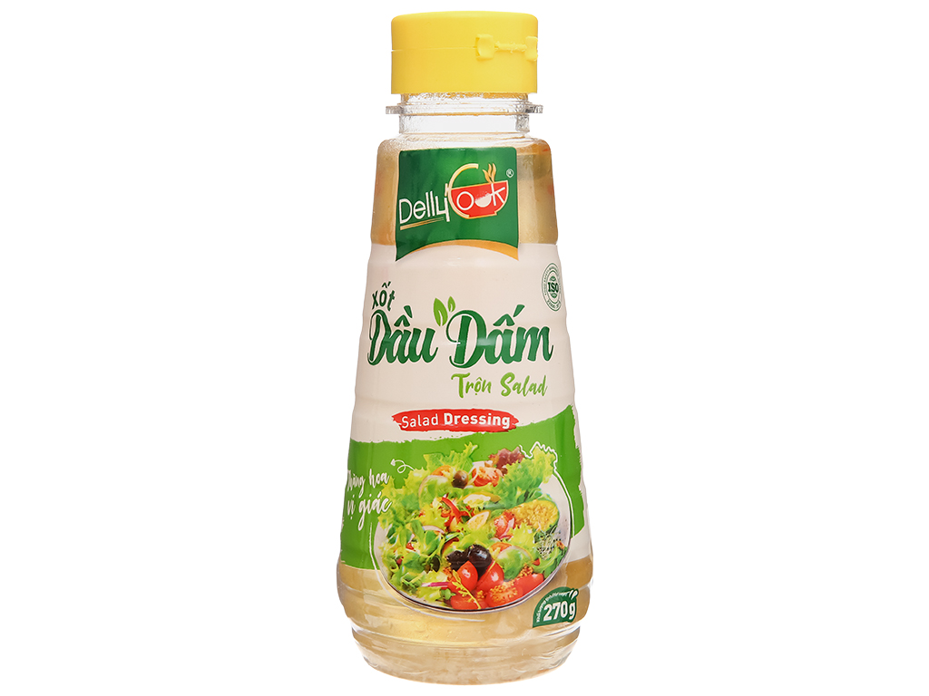 Xốt dầu dấm trộn salad Delly Cook 270g tại Bách hóa XANH