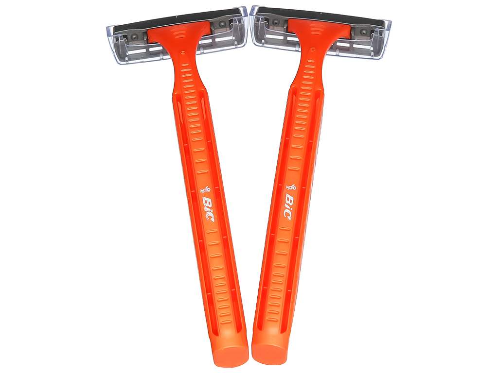 Bộ dao cạo BiC nam 3 lưỡi 2 cây Bách hóa XANH