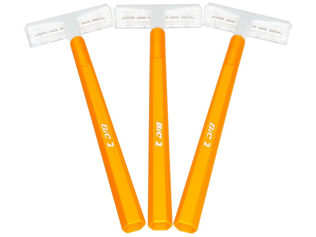 Bộ dao cạo BiC nam 2 lưỡi 2 cây tặng 1 ở Bách hóa XANH