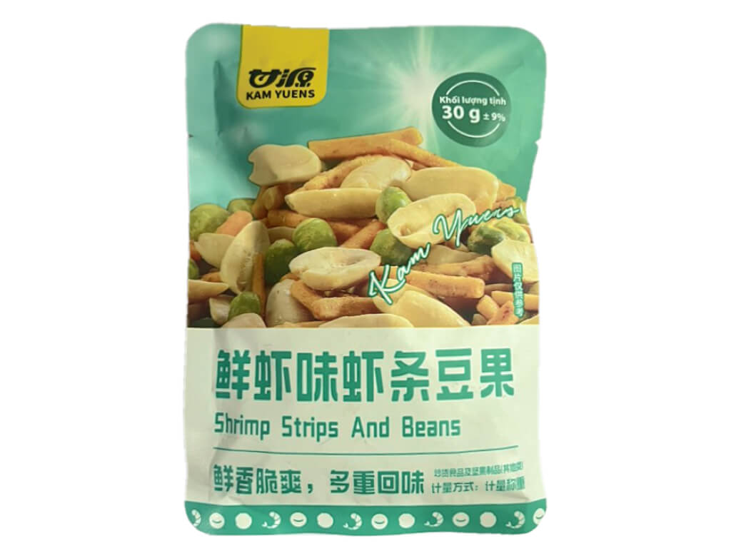 Hạt mix snack que vị tôm Cam Nguyên 30g tại Bách hóa XANH