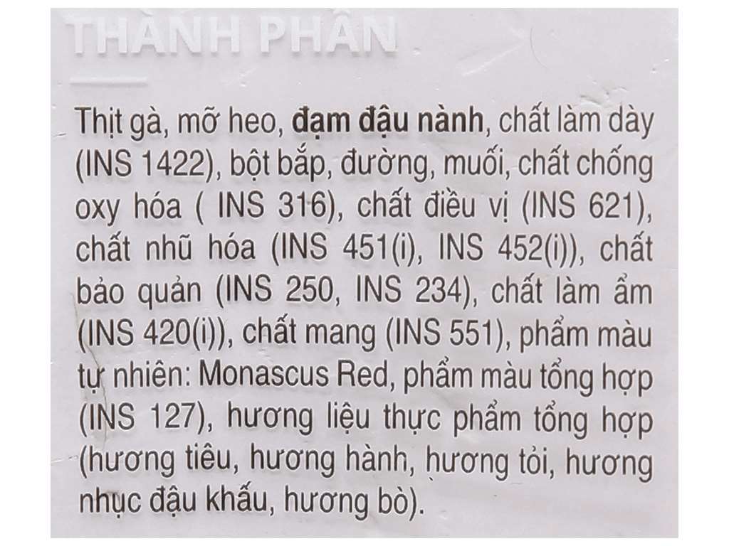 Xúc xích tiệt trùng Winner Gold C.P 175g Bách hoá XANH