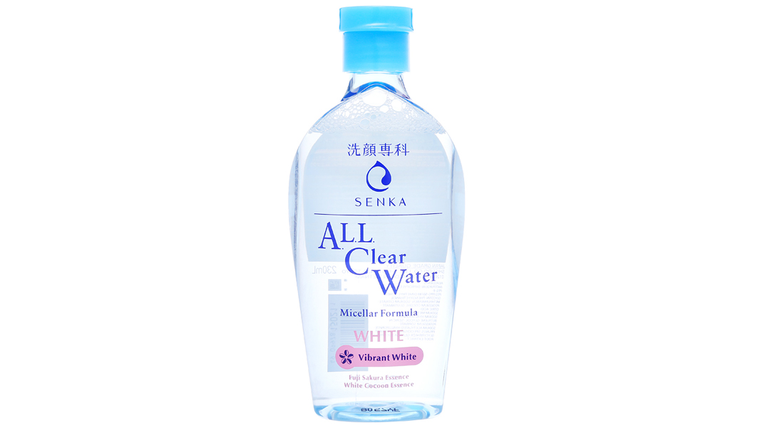 Nước tẩy trang Senka All Clear Water White sạch bã nhờn, mờ vết sạm ...