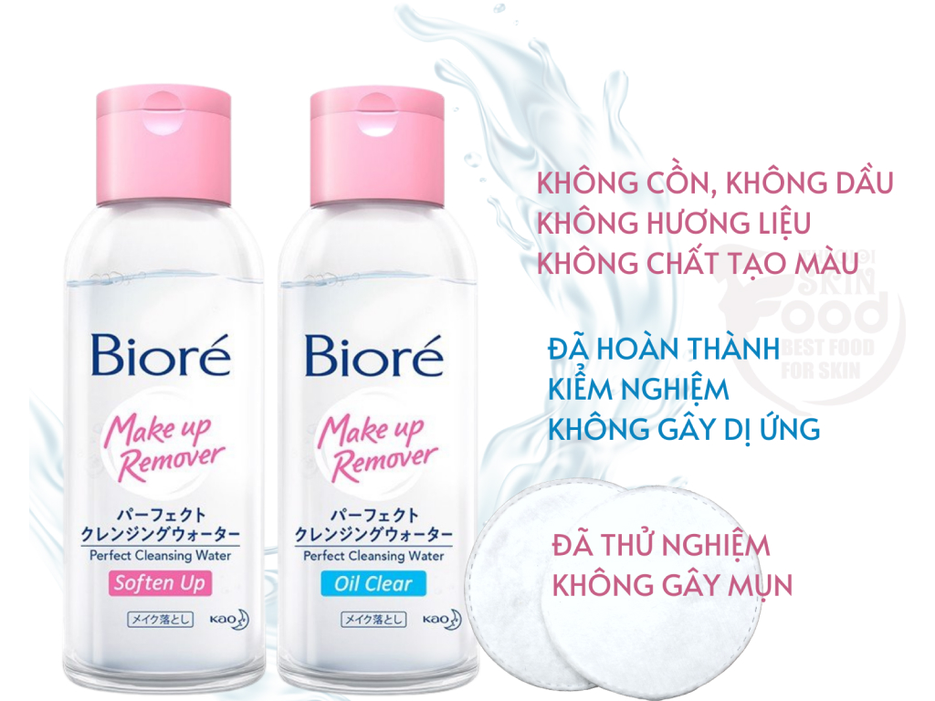 Nước tẩy trang Biore Soften Up 90ml tại Bách hóa XANH